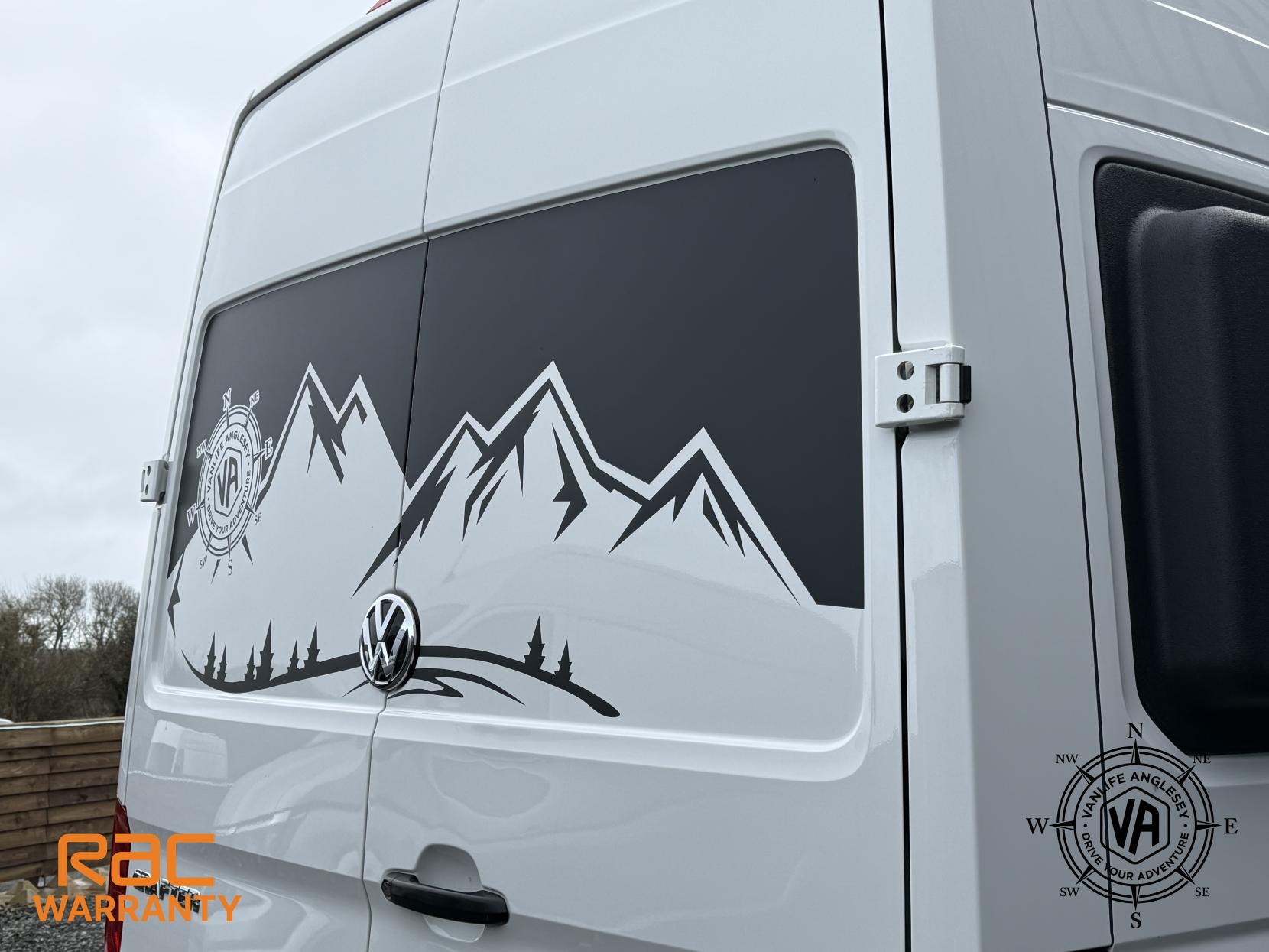 Volkswagen Crafter Diesel heater-Toilet-Sink-Hob-Fix bed-Wardrobe ...