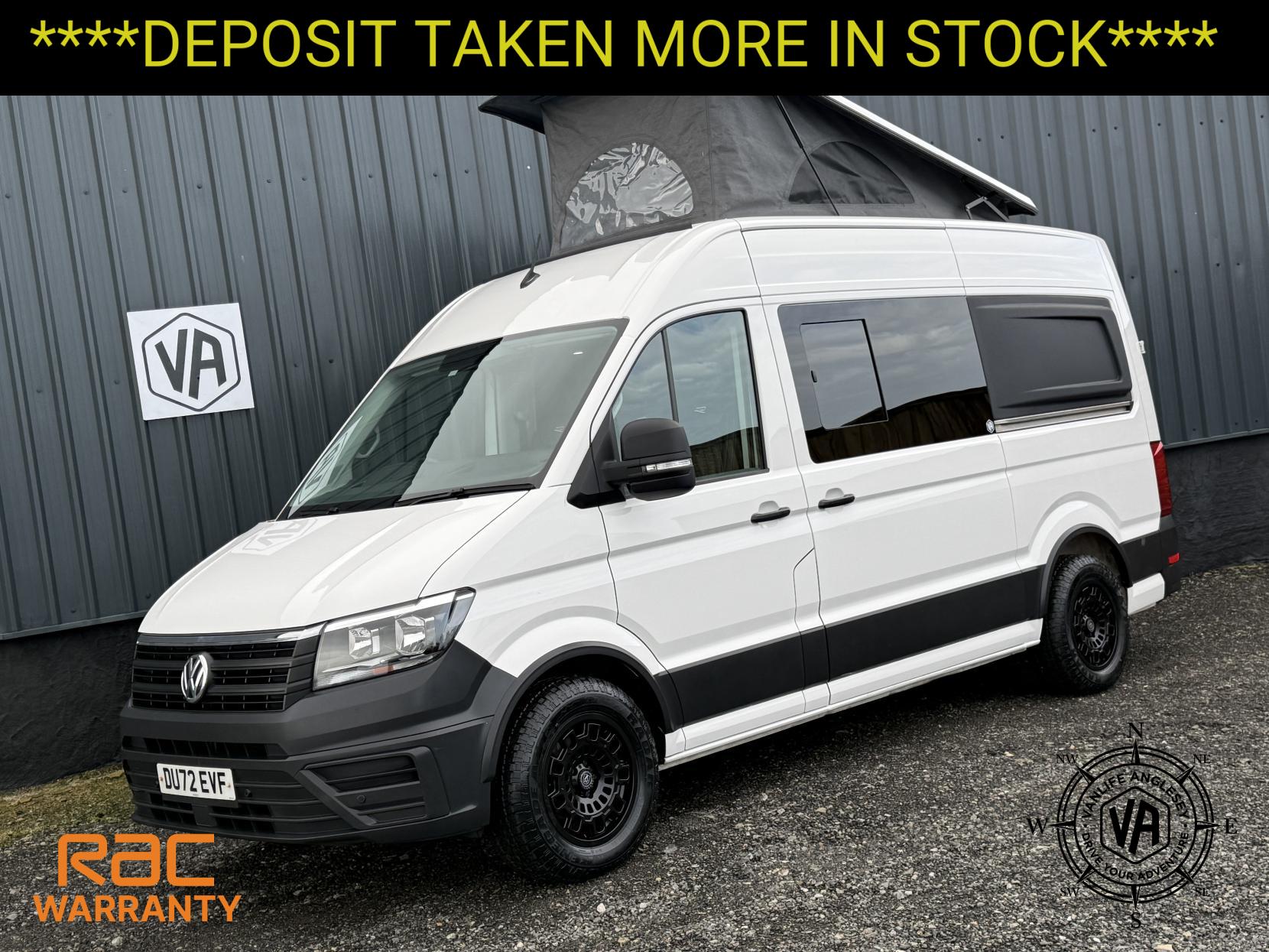 Volkswagen Crafter Diesel heater-Toilet-Sink-Hob-Fix bed-Wardrobe ...
